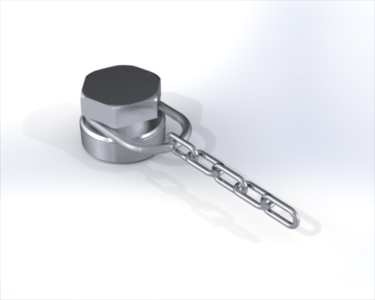 Pipe Plug and Chain Assemblies