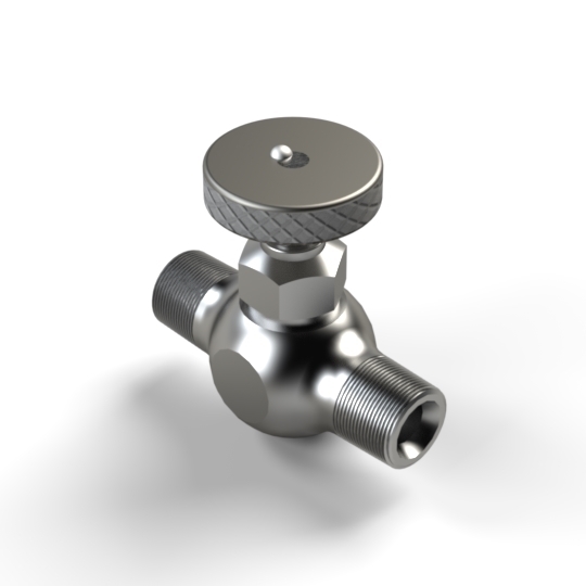 Model 19A 1/4" Stainless Steel Needle Valve