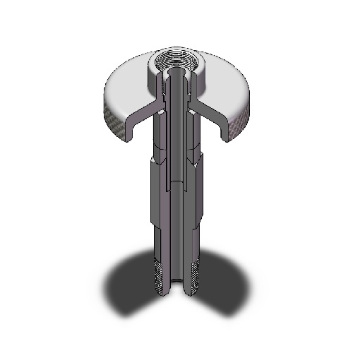 Model 203 Sampling Connection - 1/4" Female and Male Threads with ...