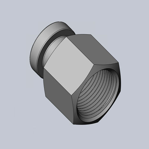 3/4" Pipe Cap with Chain